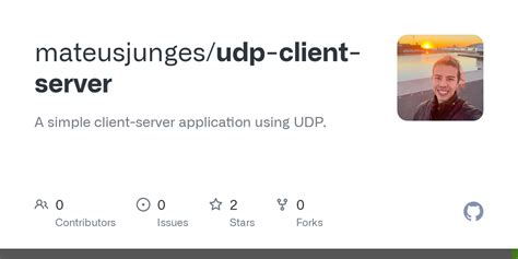 GitHub Mateusjunges Udp Client Server A Simple Client Server Application Using UDP