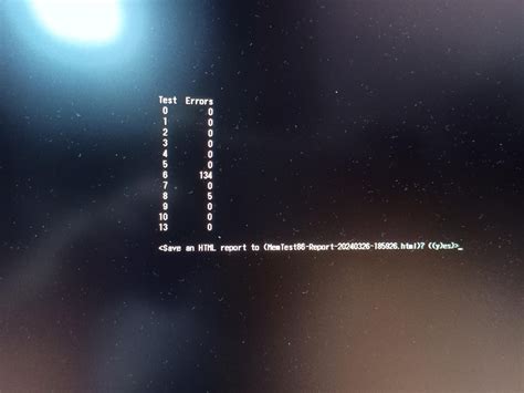 memtest86 errors r laptops
