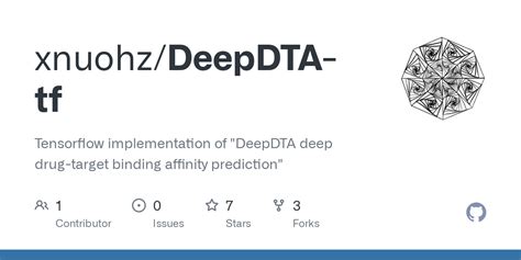 github xnuohz deepdta tf tensorflow implementation of deepdta deep