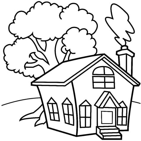 50 Desenhos De Casa Para Colorir Como Fazer Em Casa