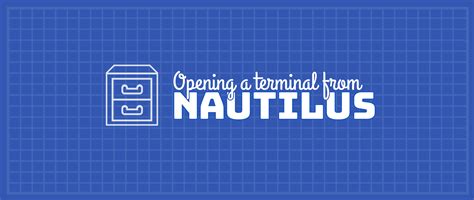 How To Open A Terminal From Nautilus Fedora Magazine