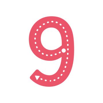 Number 9 Vector Number Number 9 Nine PNG And Vector With Transparent