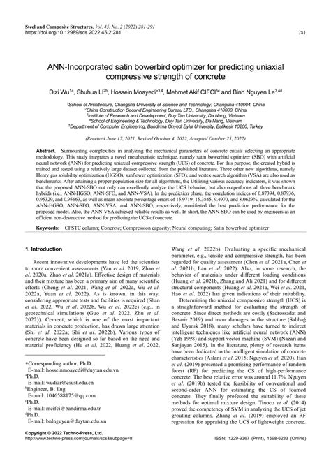 Pdf Ann Incorporated Satin Bowerbird Optimizer For Predicting