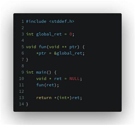 Find The Bug In The Image Below Void Pointers In C Provide A Type