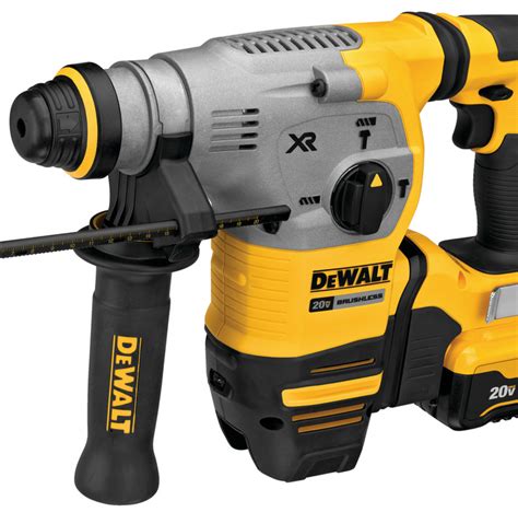 Dewalt® 20v Max Xr Brushless 1 1 8” L Shape Sds Plus Rotary Hammer Kit