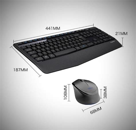 logitech mk345 wireless keyboard and mouse set computers and tech parts