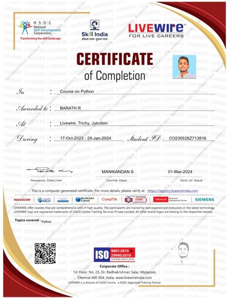 Barath Mrk On Linkedin Livewire Python Programming Careergrowth Continuouslearning