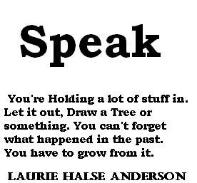 Speak Book Quotes Quotesgram