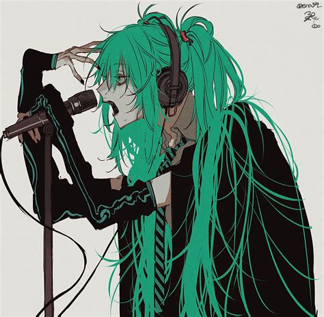 Hatsune Miku Vocaloid Drawn By Haikokyuu Danbooru