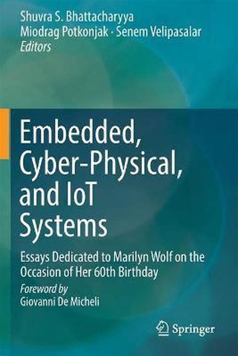 Embedded Cyber Physical And Iot Systems 9783030169510 Boeken