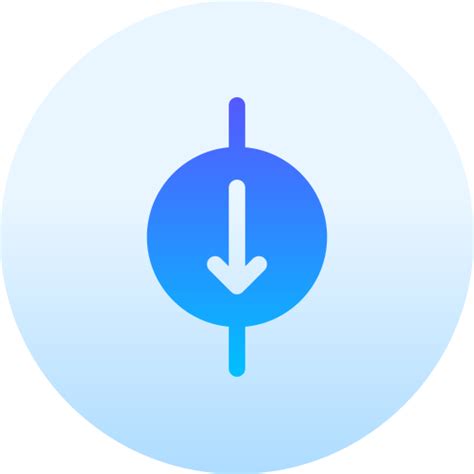 Dc Current Basic Gradient Circular Icon