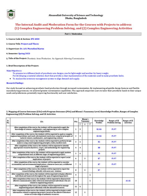 Group 01 Moderation Form Ipe 4 2 Pdf Engineering Prosthesis