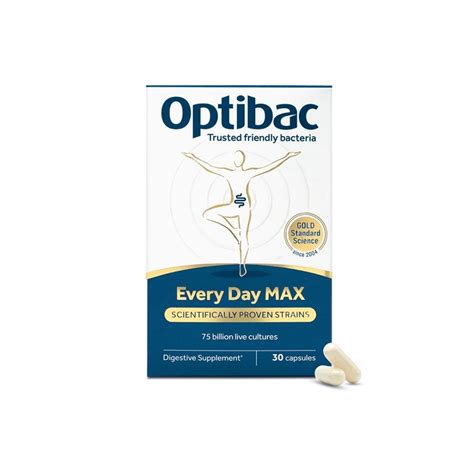 Optibac Every Day Extra Capsules X 30 Idoses