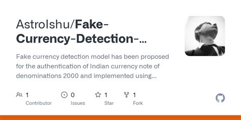 Github Astroishufake Currency Detection System Fake Currency
