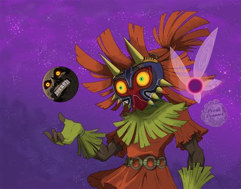 Legend Of Zelda Fanart Majoras Mask By Proxamina On Deviantart