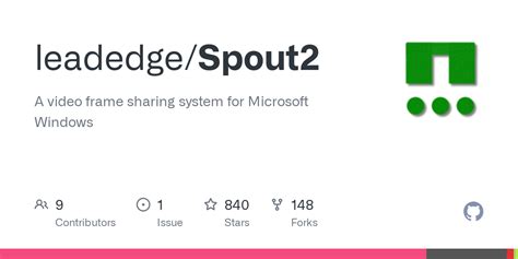 Releases · Leadedge Spout2 · Github