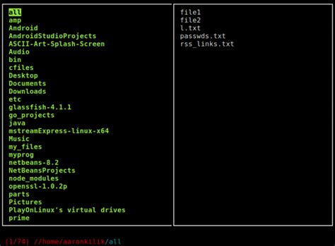 Cfiles A Fast Terminal File Manager With Vim Keybindings