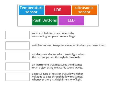 Arduino Basics Match Up