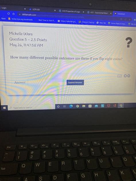 [answered] How Many Different Possible Outcomes Are There If You Flip