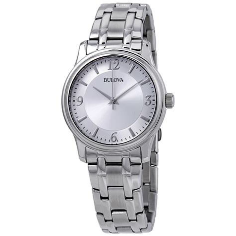 Bulova Corporate Exclusive Silver Dial Mens Watch 96a000 042429433076