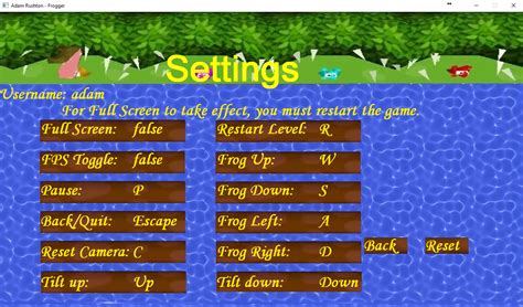 Github Adamrushton Frogger Game C Using Tl Engine