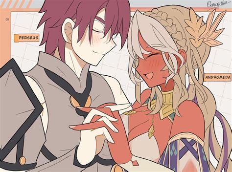 Andromeda Andromeda And Perseus Fate And 1 More Drawn By Caravthir