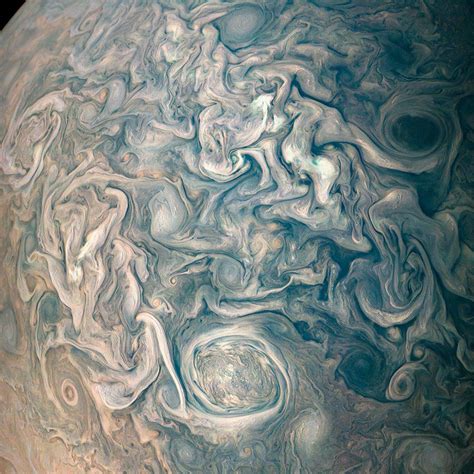 Chaotic Clouds Of Jupiter Nasa