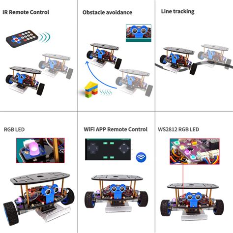 Adeept Self Balancing Robot Car Kit Compatible With Arduino Die For