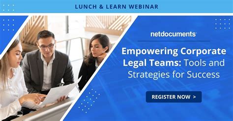 Netdocuments Webinar Empowering Legal Teams Tools And Strategies For