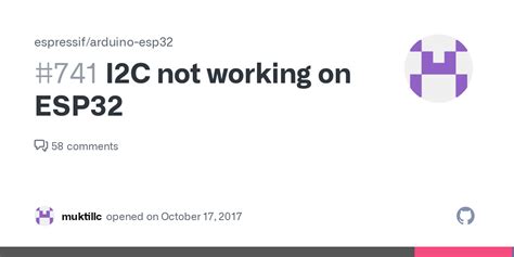 I C Not Working On Esp Issue Espressif Arduino Esp Github