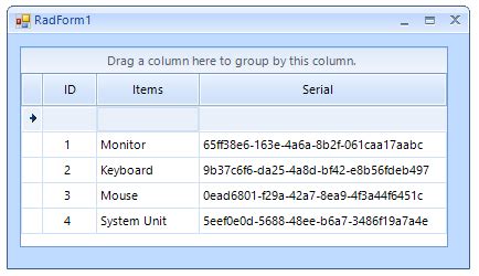 WinForm界面控件Telerik UI for WinForm入门指南教程 AABBbaby 博客园