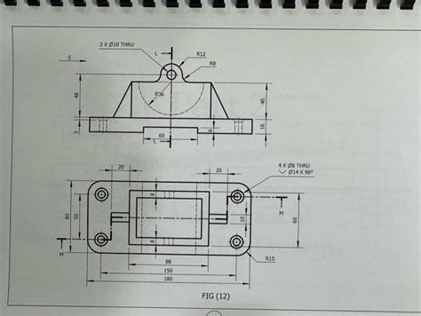 solved using autocad 1 draw the given views 2 deduce and