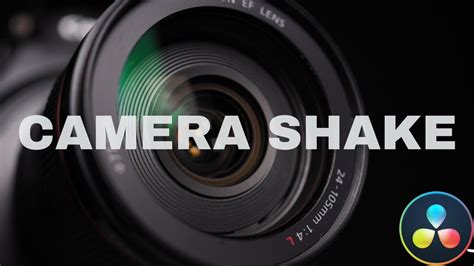 How To Add A Camera Shake In Davinci Resolve 18 Youtube