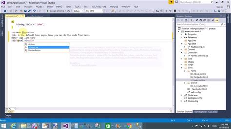 How To Use Hyperlink In Aspnet Mvc Part 3 Youtube