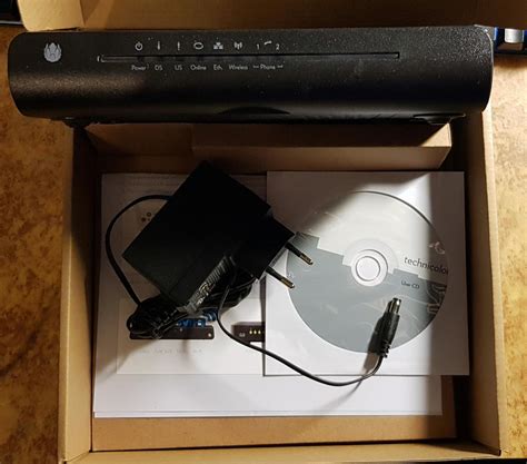 Cablecom Technicolor Modem Chemascse