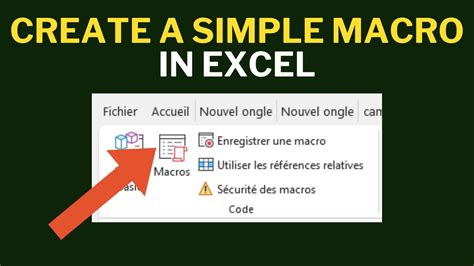 Create Macros Excel How To Create A Simple Macro In Excel Excel Vba