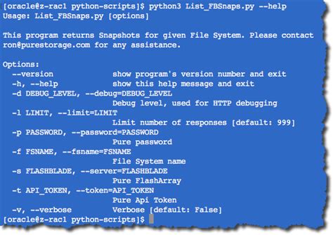 Automating Flashblade File System Snapshots With Python Ron Ekins