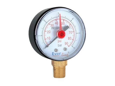 Manometer Spodný 6 Bar Slovtherm Eu