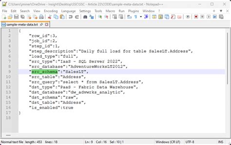 Metadata Driven Pipelines Full Load The Fabric Modern Data Platform Sqlservercentral
