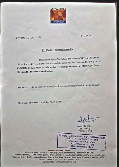 Internship Careerjourney Learningandgrowth Sakshi Jha