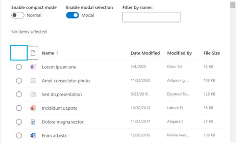 detailslist header for toggle selection not visually assigned in single