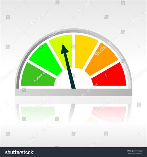 Level Indicator Stock Vector Illustration 131938820 Shutterstock