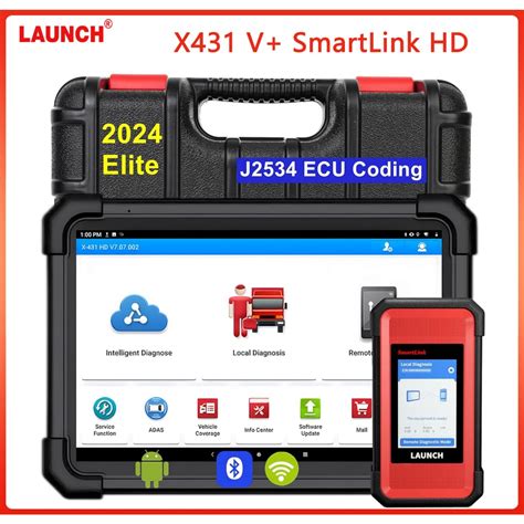 Launch X431 V Smartlink Hd Heavy Duty Diagnostic Tool Support 24v Truck X 431 V Heavy Duty