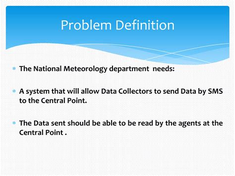 Improved Weather Data Collection And Transmission Ppt