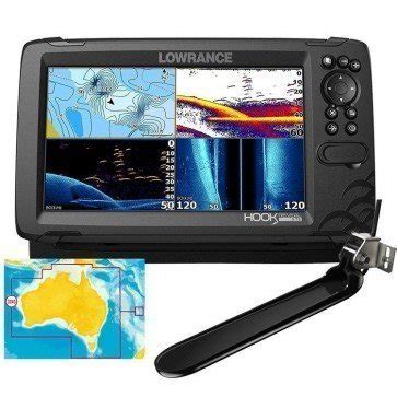 Lowrance Hook Reveal 9 TripleShot Combo