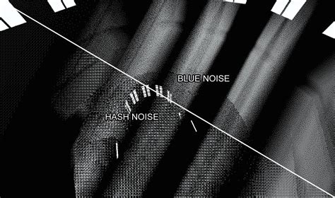 Rising Sun Heres A Comparison Between Hash Noise And Blue Noise We Made A Long Time Ago The