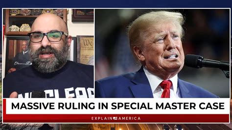 Judge Makes Massive Ruling In Special Master Case Department Of Justice Reeling Judge Makes