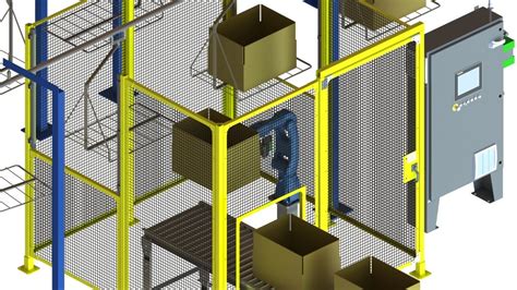 Automated Material Handling Overhead Conveyors And Robotics