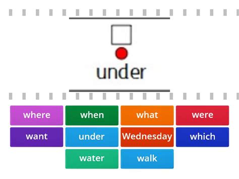 WORDSEARCH Entry Level 1 Functional Skills Word List W1 Find The Match