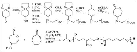 Polyε Caprolactone Based Graft Copolymers Synthesis Methods And Applications In The
